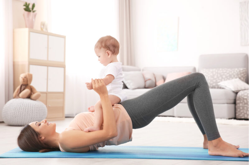 Postpartum Exercises Guaranteed to Perk You Up | 1AND1